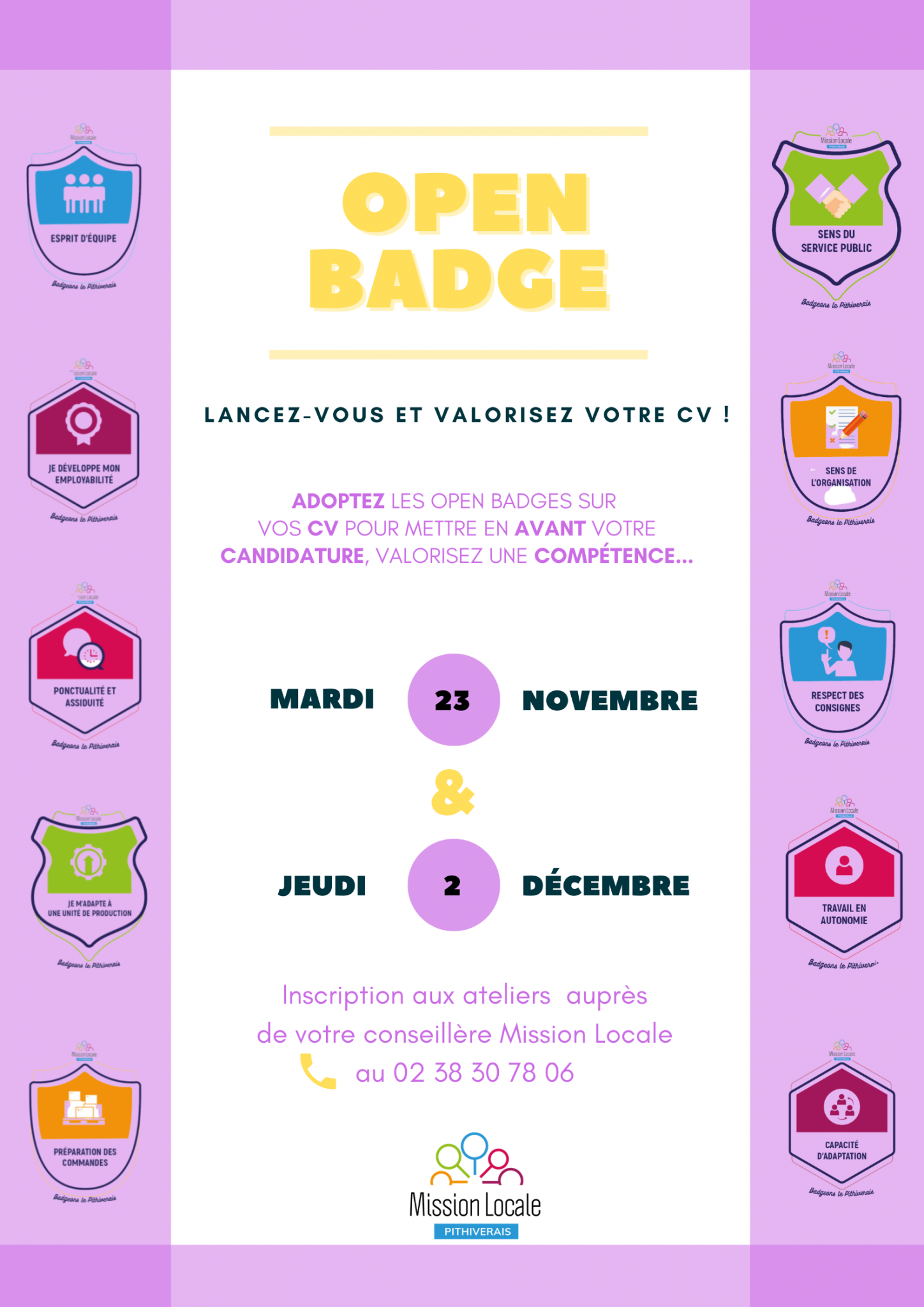 [OPEN BADGES] – Mission Locale du Pithiverais